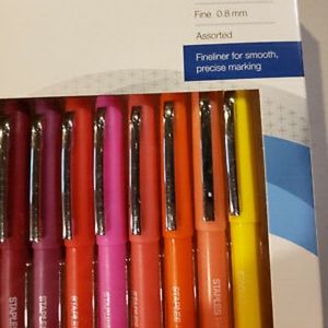 Staples | Office | 24 Felt Tip Pens Set Nwt | Poshmark